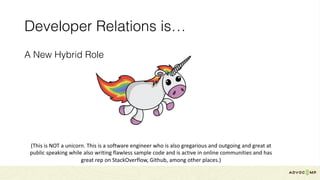 Developer Relations Vs Developer Marketing | PPT