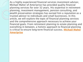 Michael Maher Ameriprise | PPT