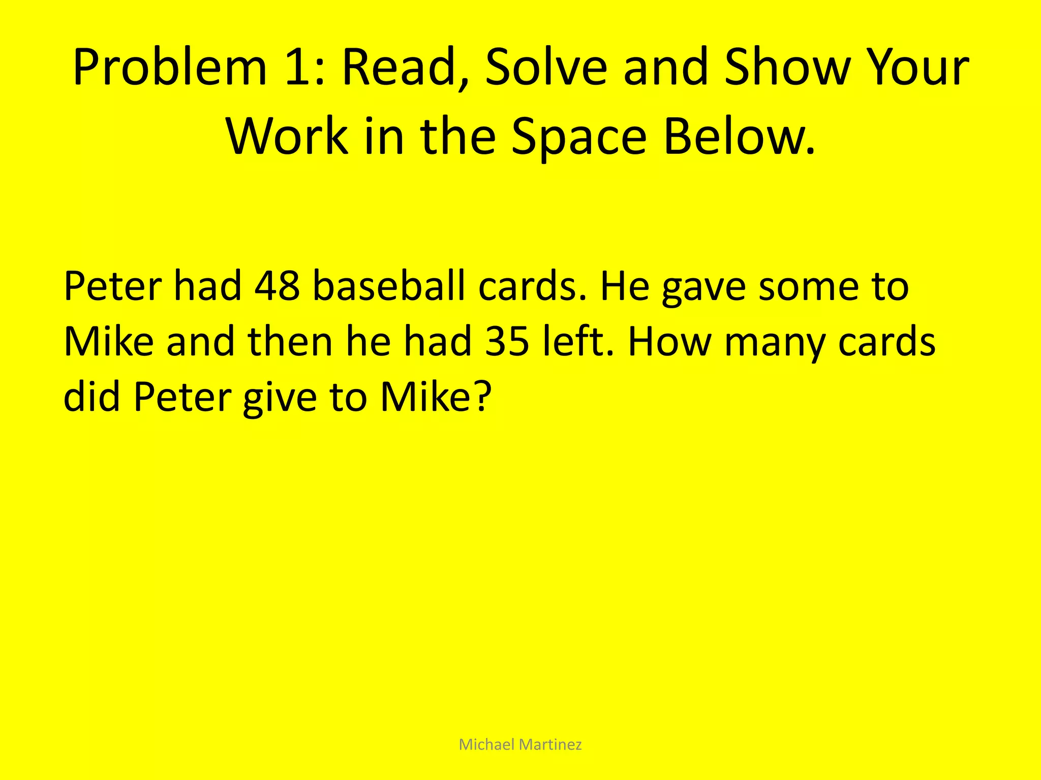 Michael Martinez Math Module 3 Presentation on Place Value 2nd Grade | PPTX