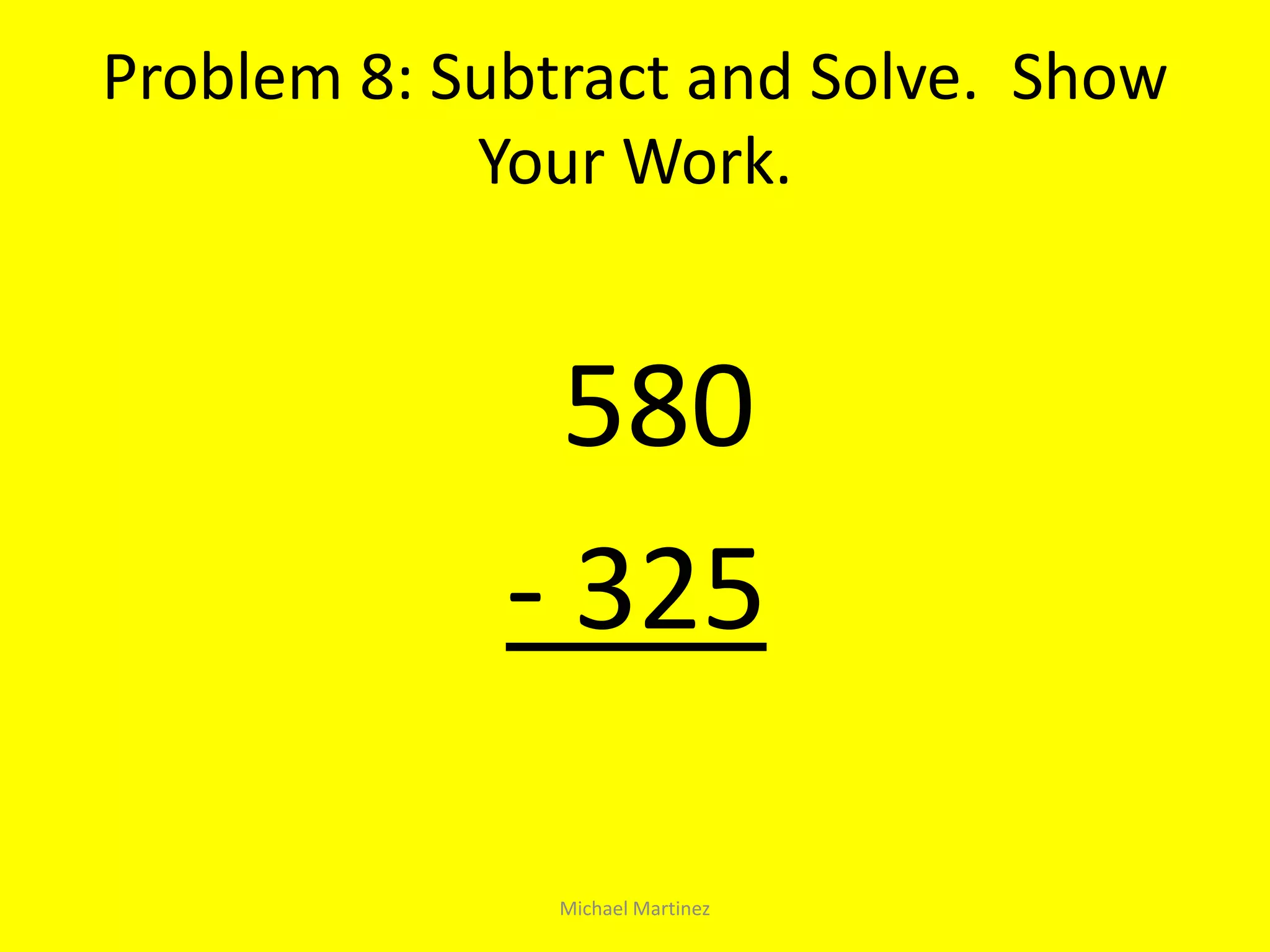 Michael Martinez Math Module 3 Presentation on Place Value 2nd Grade | PPTX