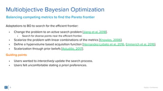 Interactive Tradeoffs Between Competing Offline Metrics with Bayesian Optimization | PPT