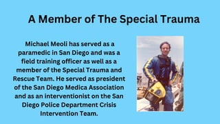 Michael Meoli - A Certified Tactical Paramedic | PDF