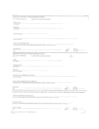 MICHAEL DAVID MOORE VS. SONY PICTURES ENTERTAINMENT INC., EAMS Case No ...