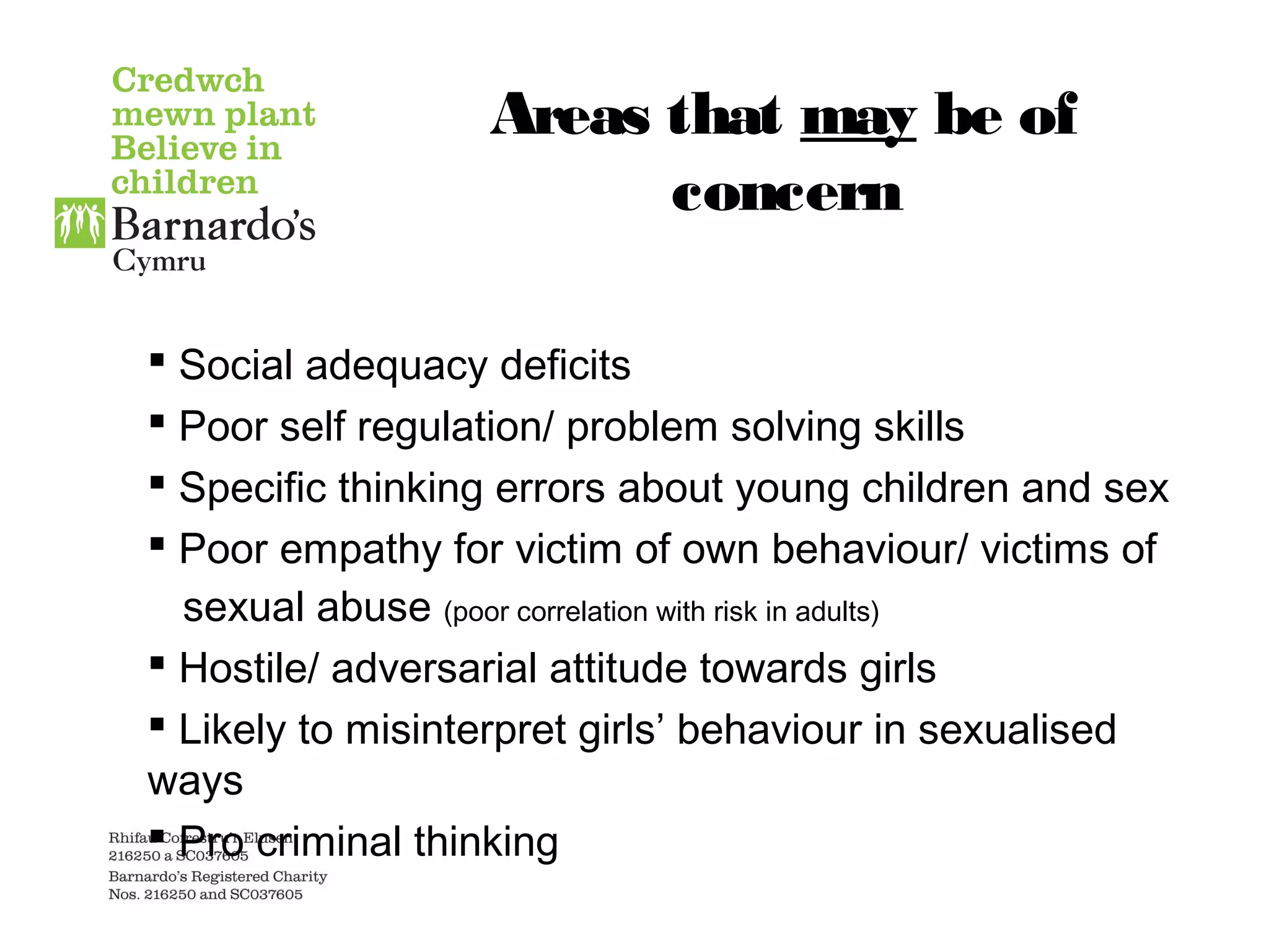 Michael Morgan - Barnardos Workshop | PPT