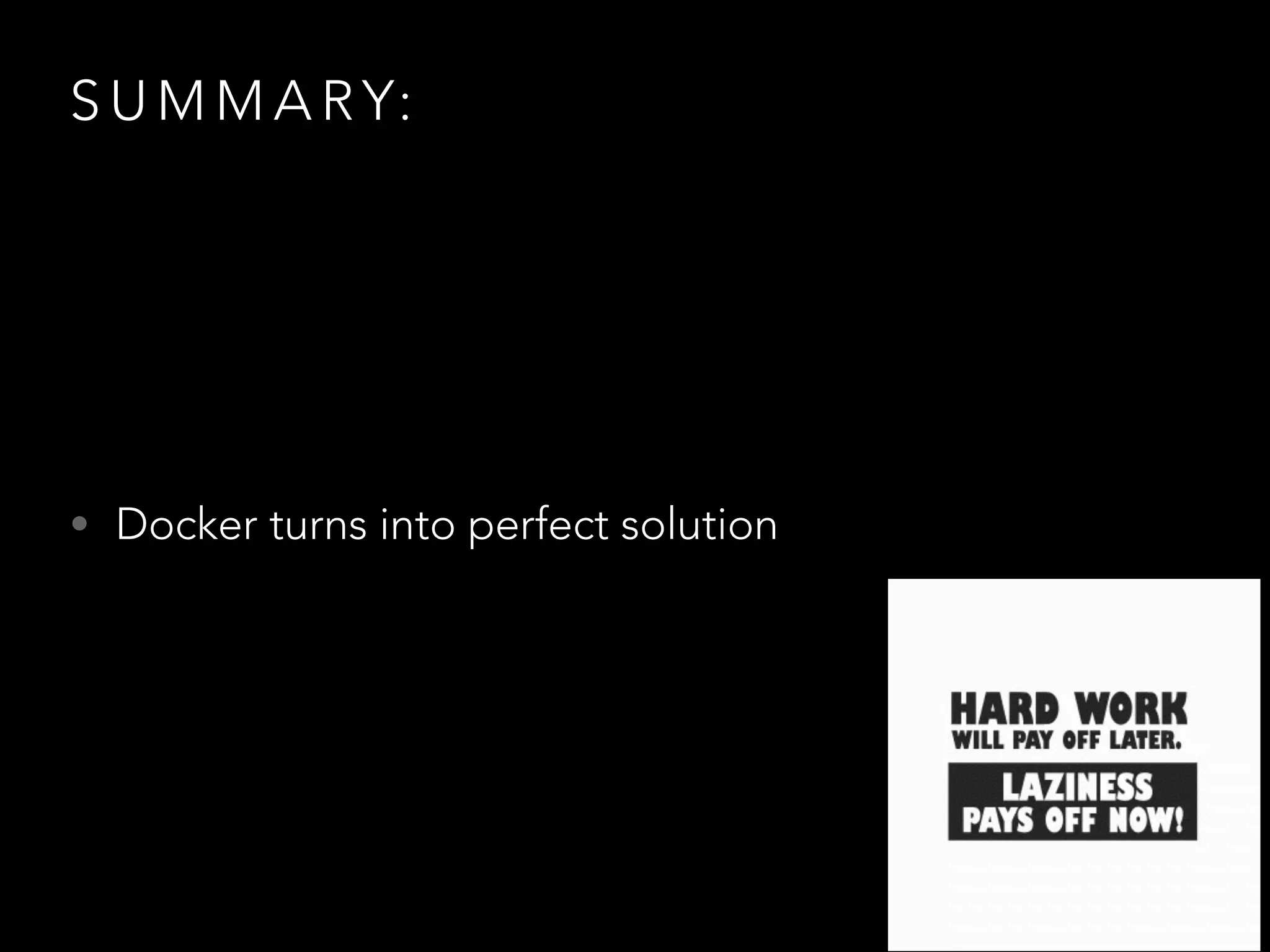 LXC to Docker Via Continuous Delivery | PPT