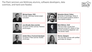 Plant Jammer - Intelligent madlavning | PDF