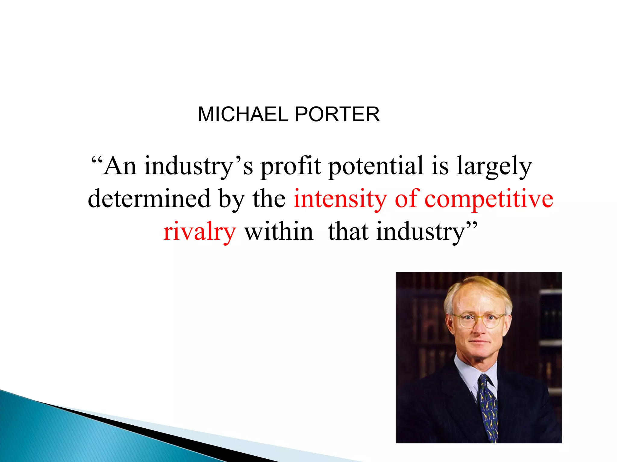 Michael porter 5 force model | PPT