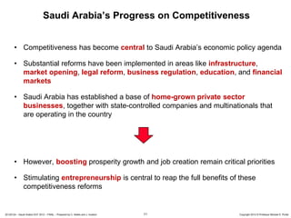 Michael Porter, Entrepreneurship and Competitiveness, GCF2012 ...
