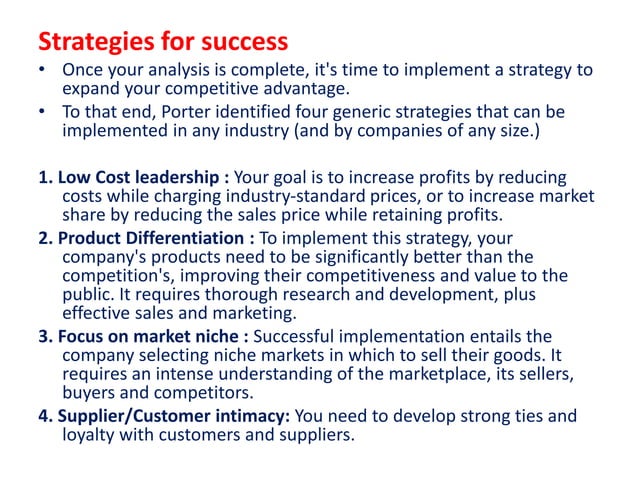 Michael porter's competitive forces model | PDF | Business ...