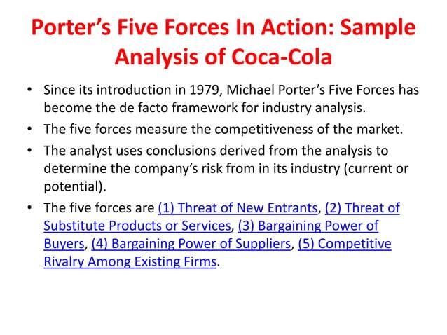 Michael porter's competitive forces model | PDF | Business ...