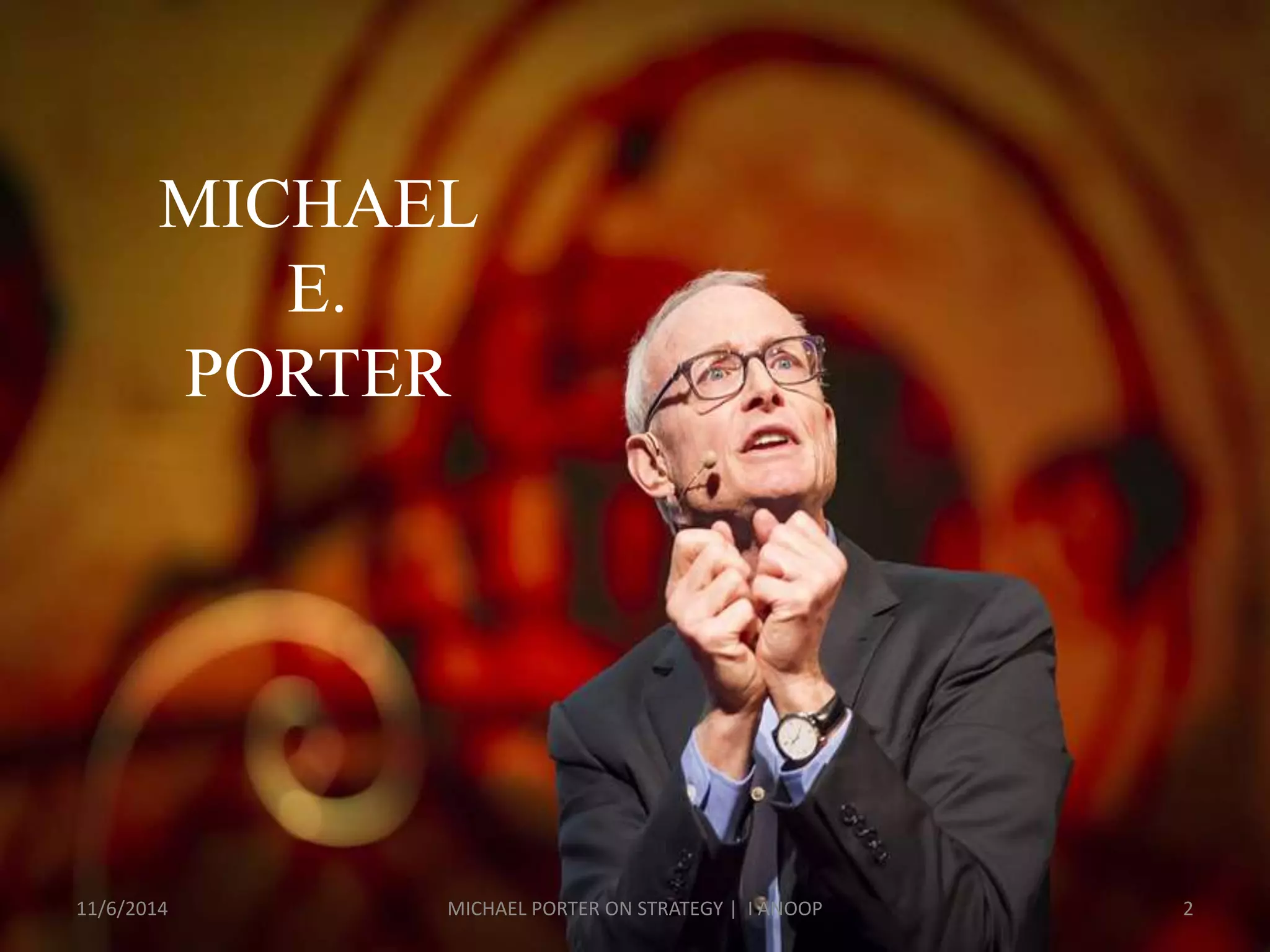 Michael Porter Strategy | PPTX