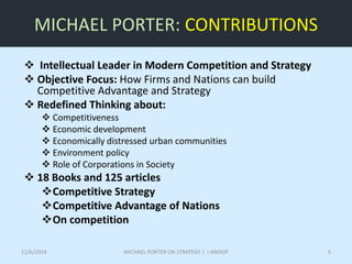 Michael Porter Strategy | PPTX