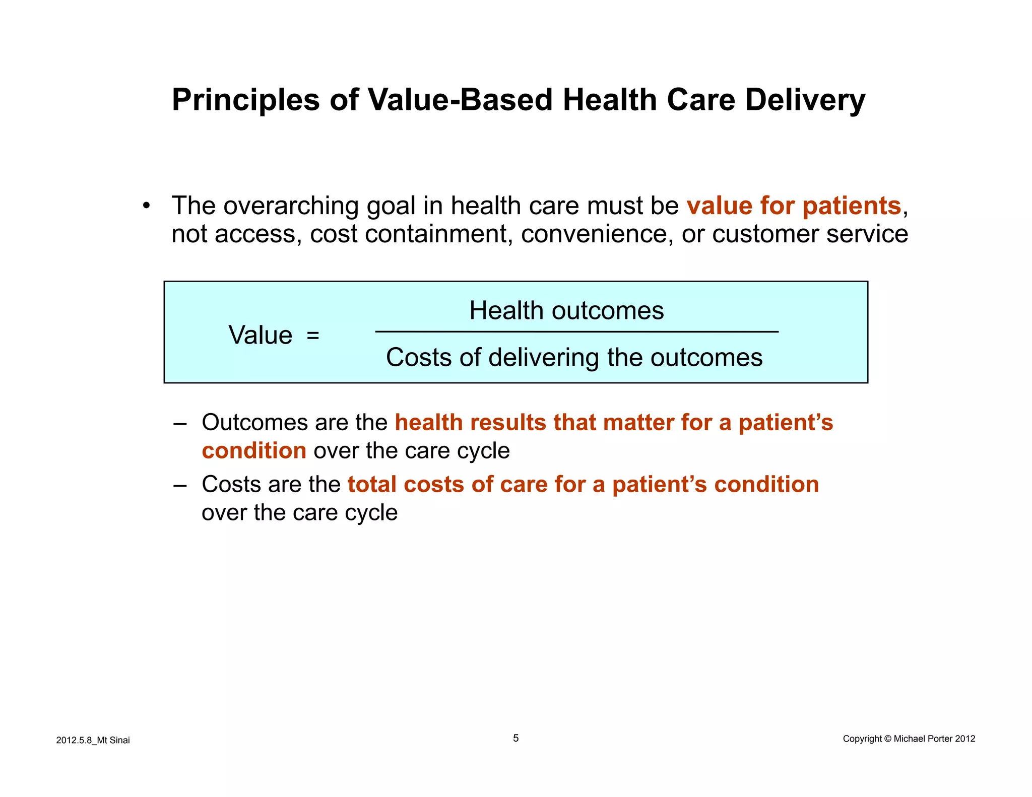Michael porter value of hc | PDF | Cancer | Diseases and Conditions