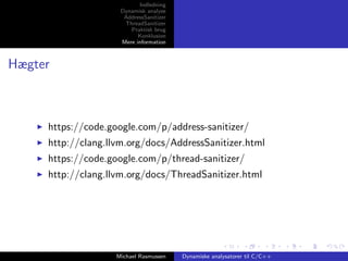 Debugging 2013- Michael Rasmussen | PPT