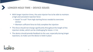 ISSUES IN DELIVERING HIGH-VOLUME, HIGH-VISCOSITY INJECTIONS | PPTX