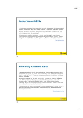 Organised Child Abuse in Australia and Internationally - Dr Michael ...