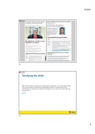 Organised Child Abuse in Australia and Internationally - Dr Michael ...