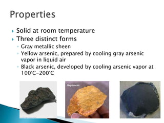 Arsenic (Michael Schmidt) | PPT