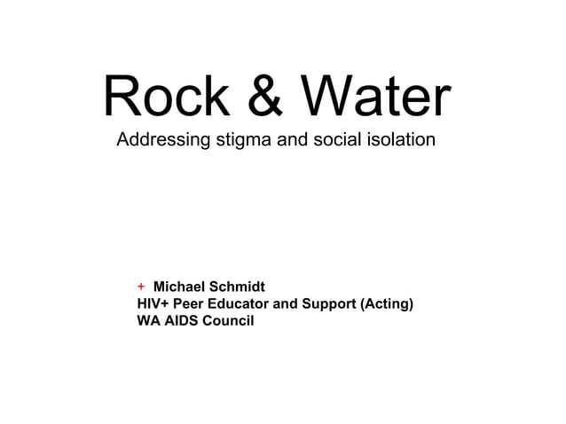 Rock and Water program | PPT