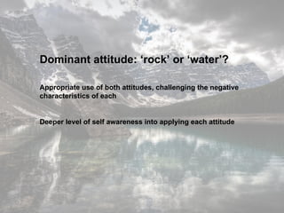 Rock and Water program | PPT