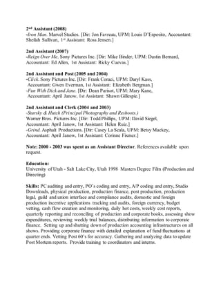 Michael "scotty" scott 2016 resume | PDF