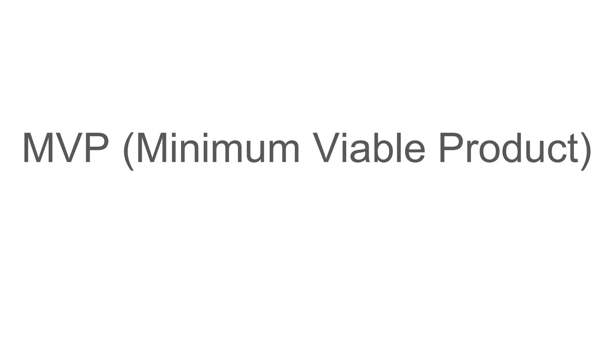 How to plan an mvp? | PPTX