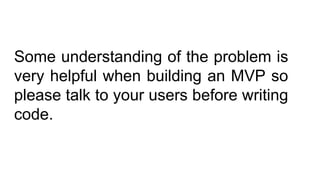 How to plan an mvp? | PPT | Free Download