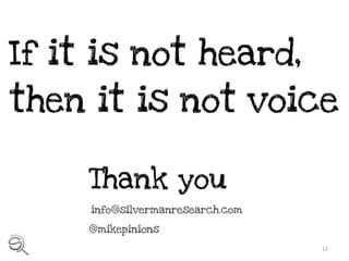 CIPD & LSE Conference - Social Media & Employee Voice | PPTX