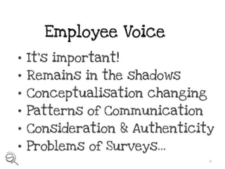 CIPD & LSE Conference - Social Media & Employee Voice | PPTX