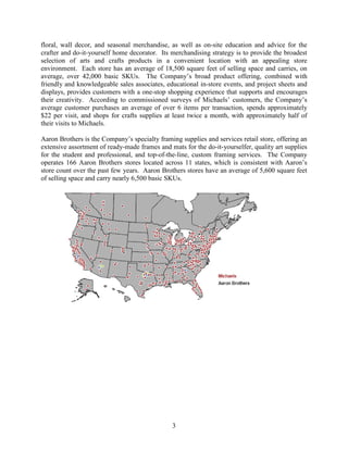 Michaels Stores 080414 | PDF