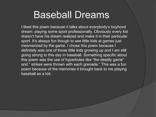 Michaels poems powerpoint | PPT