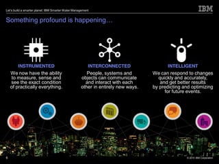 Michael Sullivan, IBM - Smarter Water for Smarter Cities | PDF