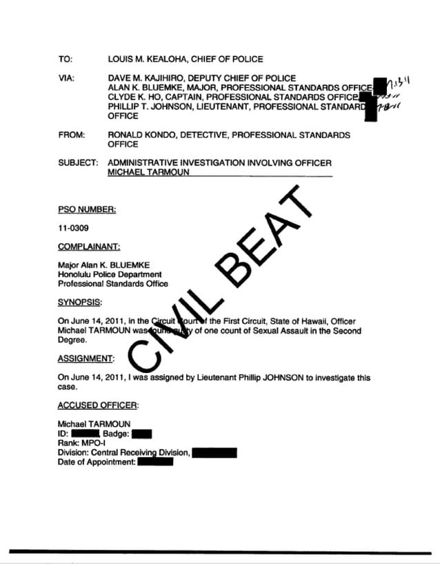 Michael Tarmoun discharge file | PDF