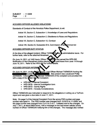 Michael Tarmoun discharge file | PDF