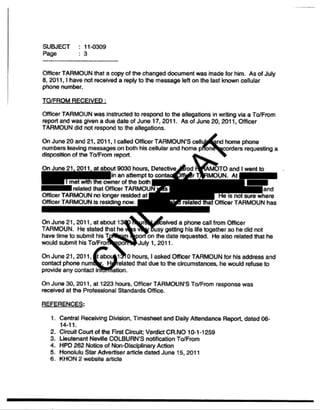 Michael Tarmoun discharge file | PDF