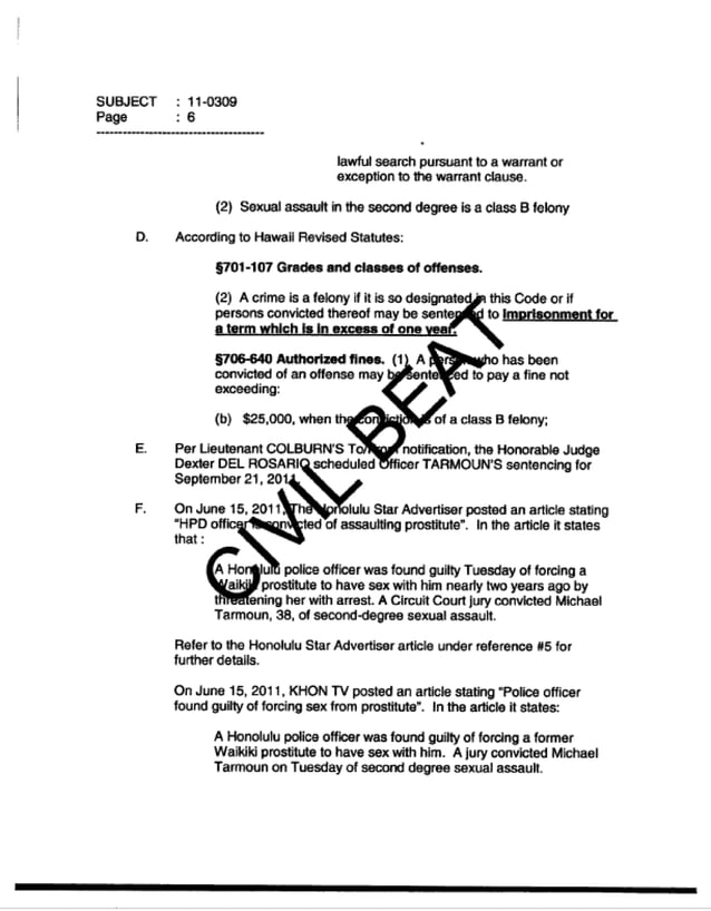 Michael Tarmoun discharge file | PDF