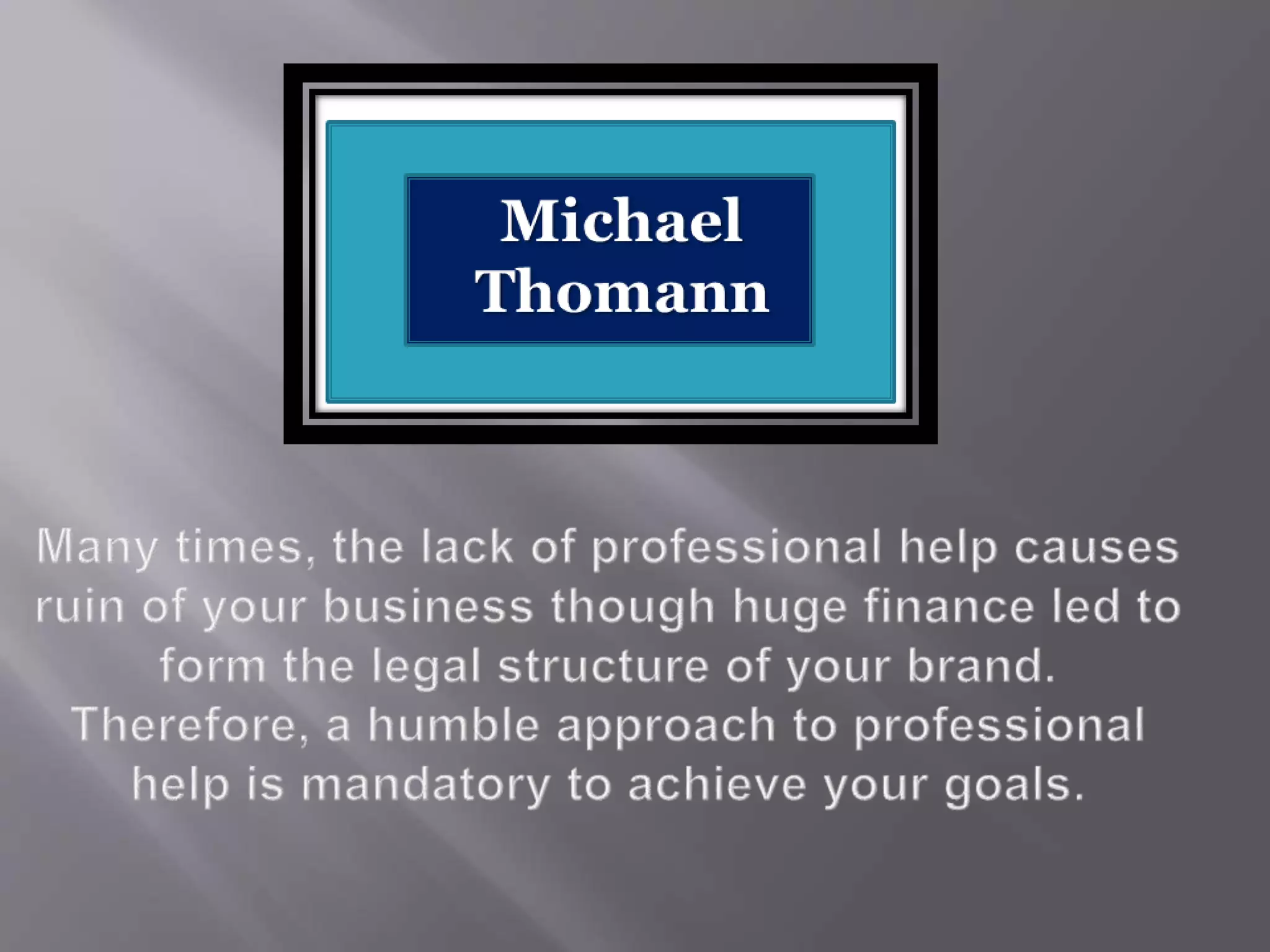 Michael thomann massachusetts | PPT
