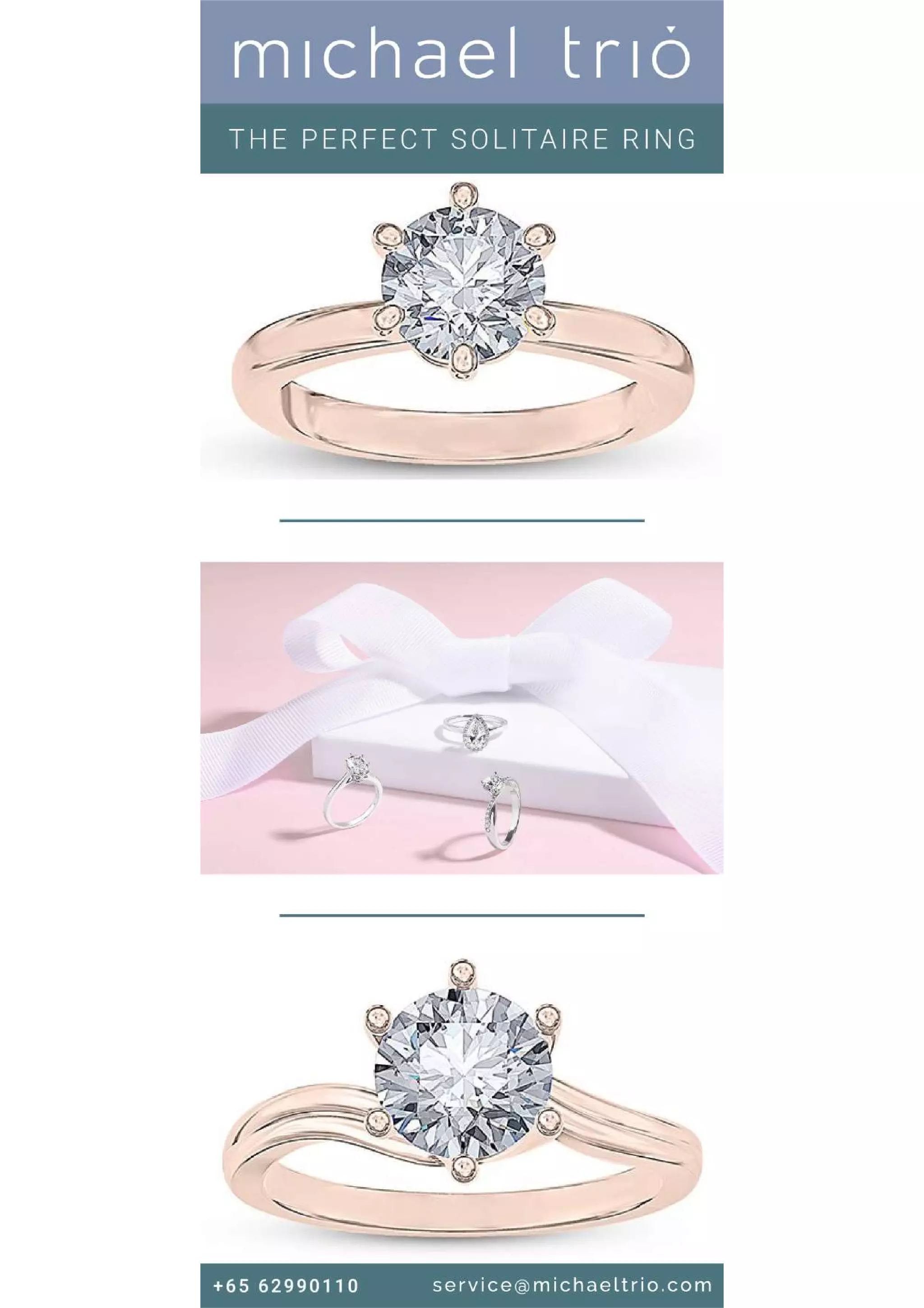 Find The Perfect Solitaire Engagement Ring At Michael Trio Malaysia | PDF
