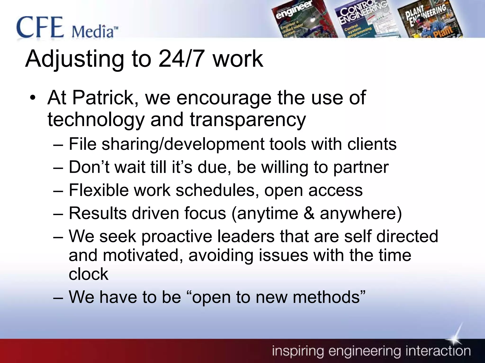 Engineers: A Day in the Life | PPT