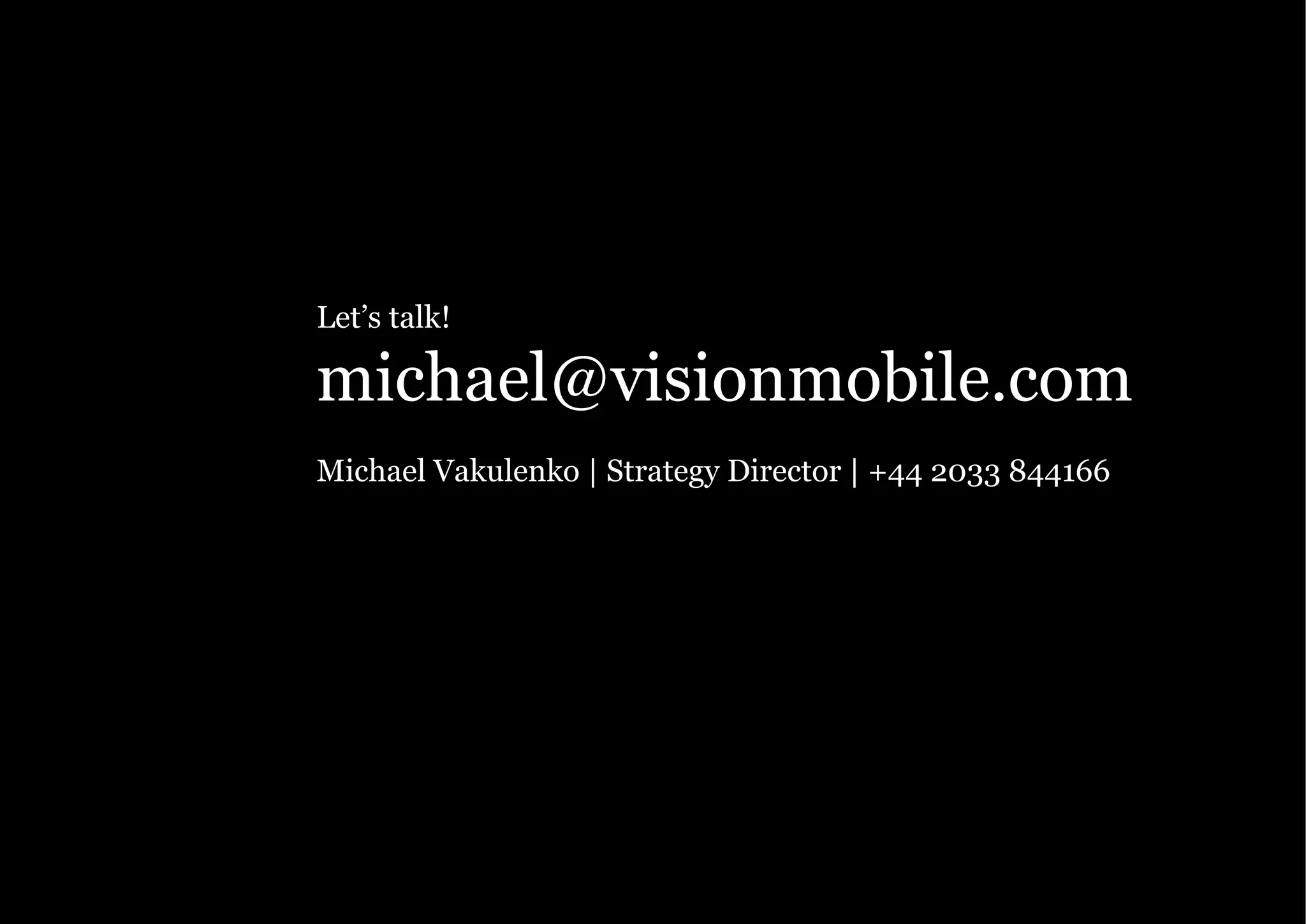 DigitalWinners2013: Michael vakulenko shared | PPT
