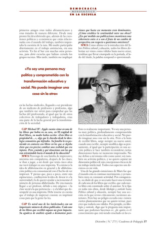 Torres Santomé, Jurjo (1998). "Michael W. Apple: El trasfondo ...