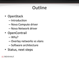 OpenStack and OpenContrail for FreeBSD platform by Michał Dubiel | PPT