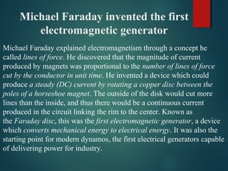 Michale farady | PPT