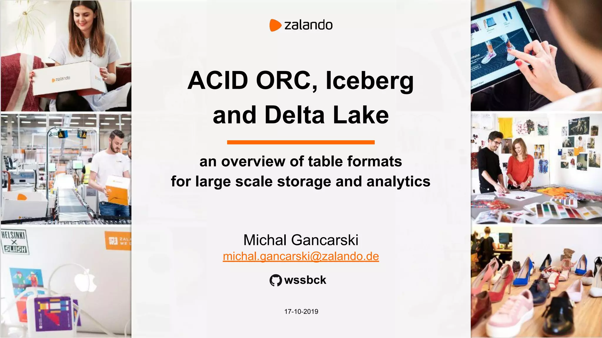 ACID ORC, Iceberg, and Delta Lake—An Overview of Table Formats for Large Scale Storage and ...