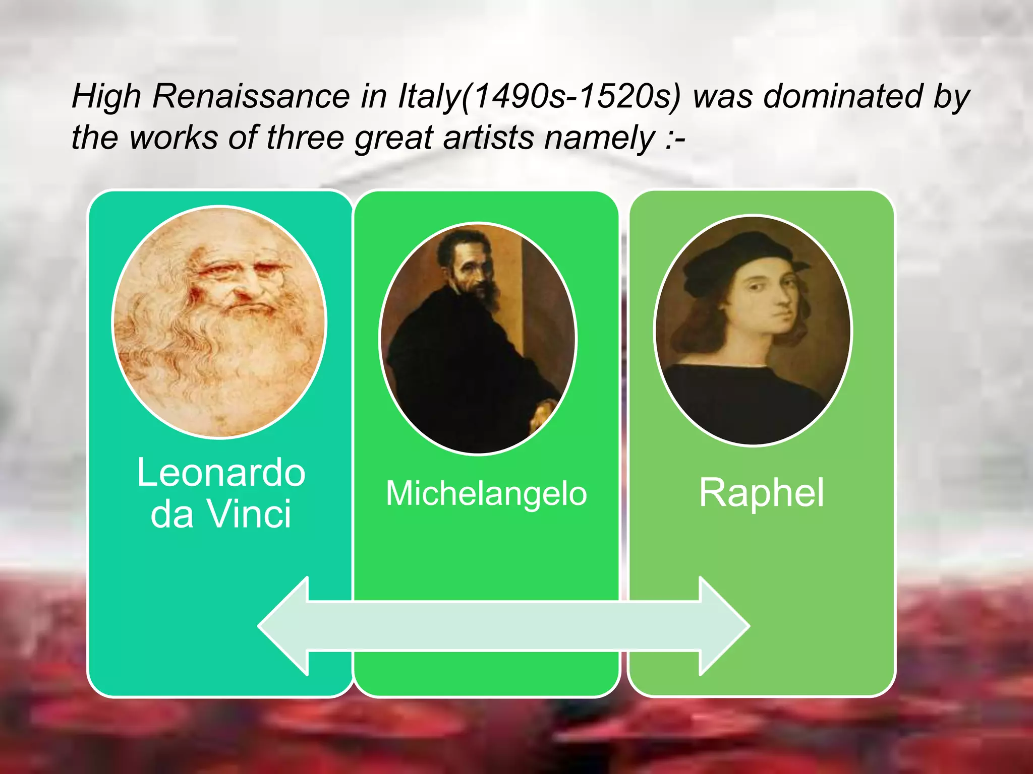 high renaissance | PPTX