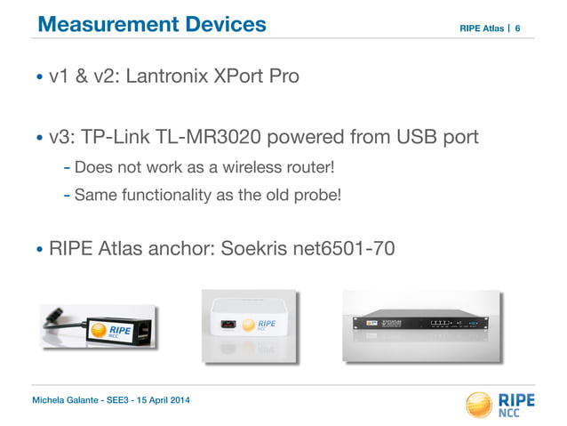 RIPE NCC Tools and Measurements | PPT