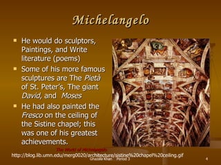 Michelangelo | PPT | Christianity | Religion & Spirituality