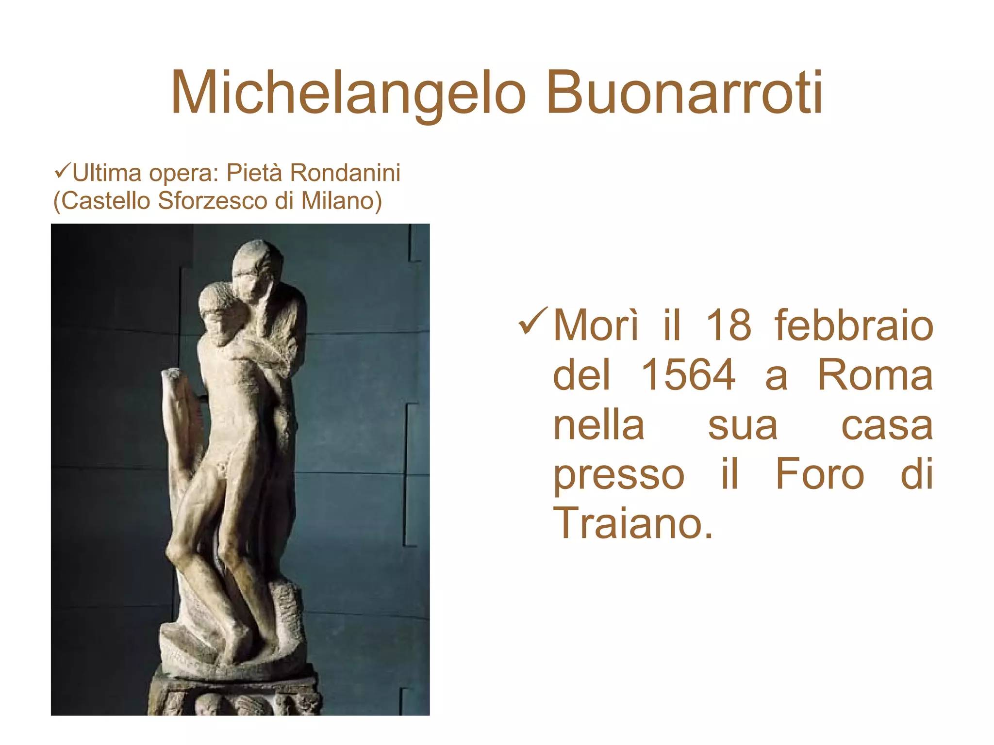 Michelangelo | PPT