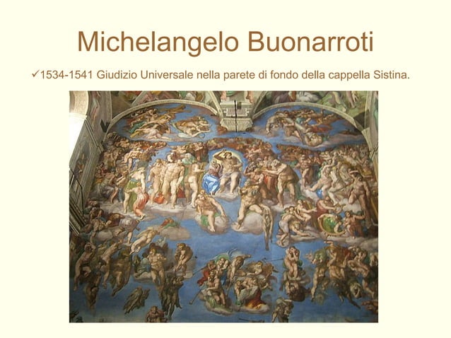 Michelangelo | PPT