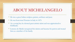 Michelangelo | PPT